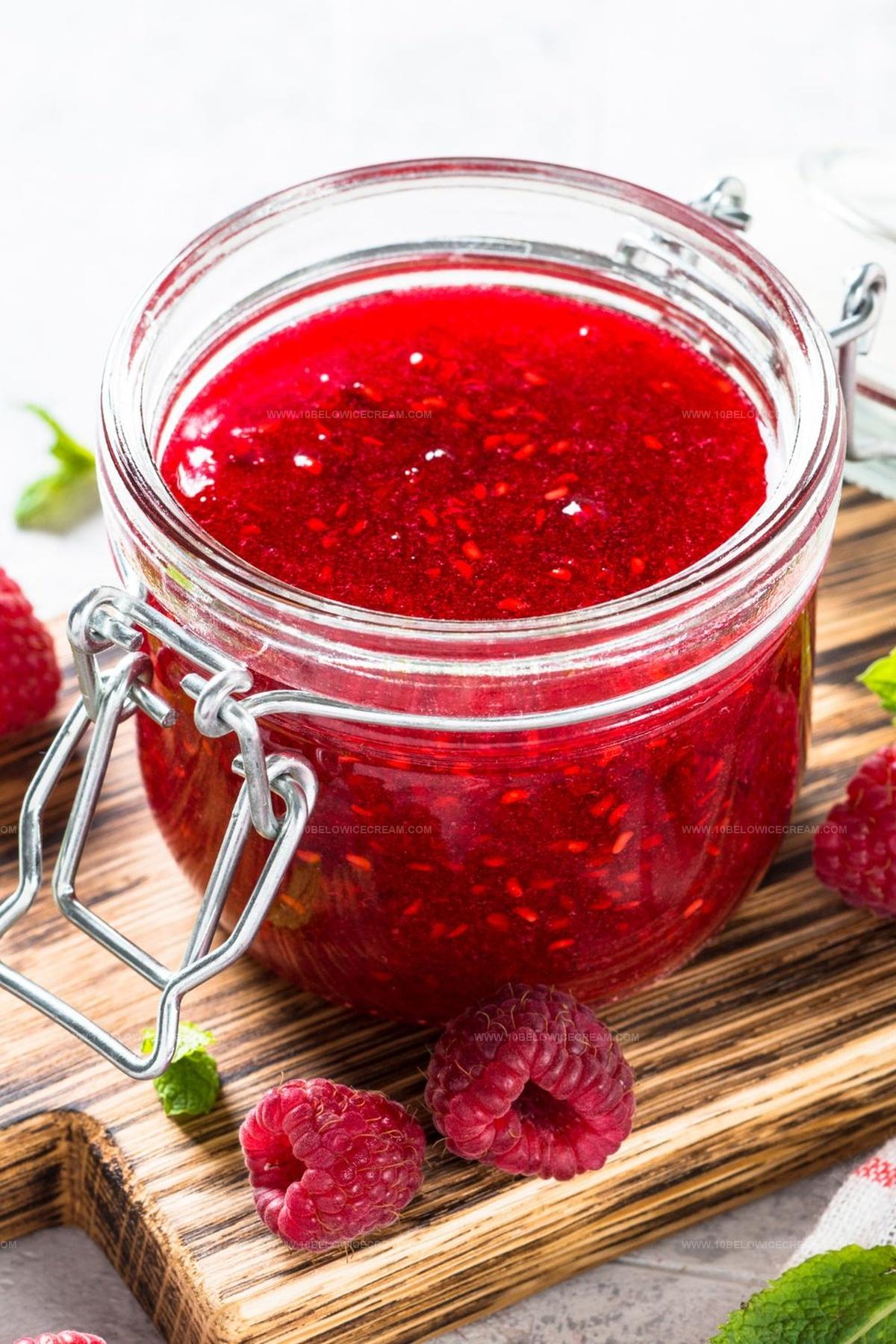 Raspberry Jam Recipe with Quick Fresh Flavor - 10 Below Ice-cream