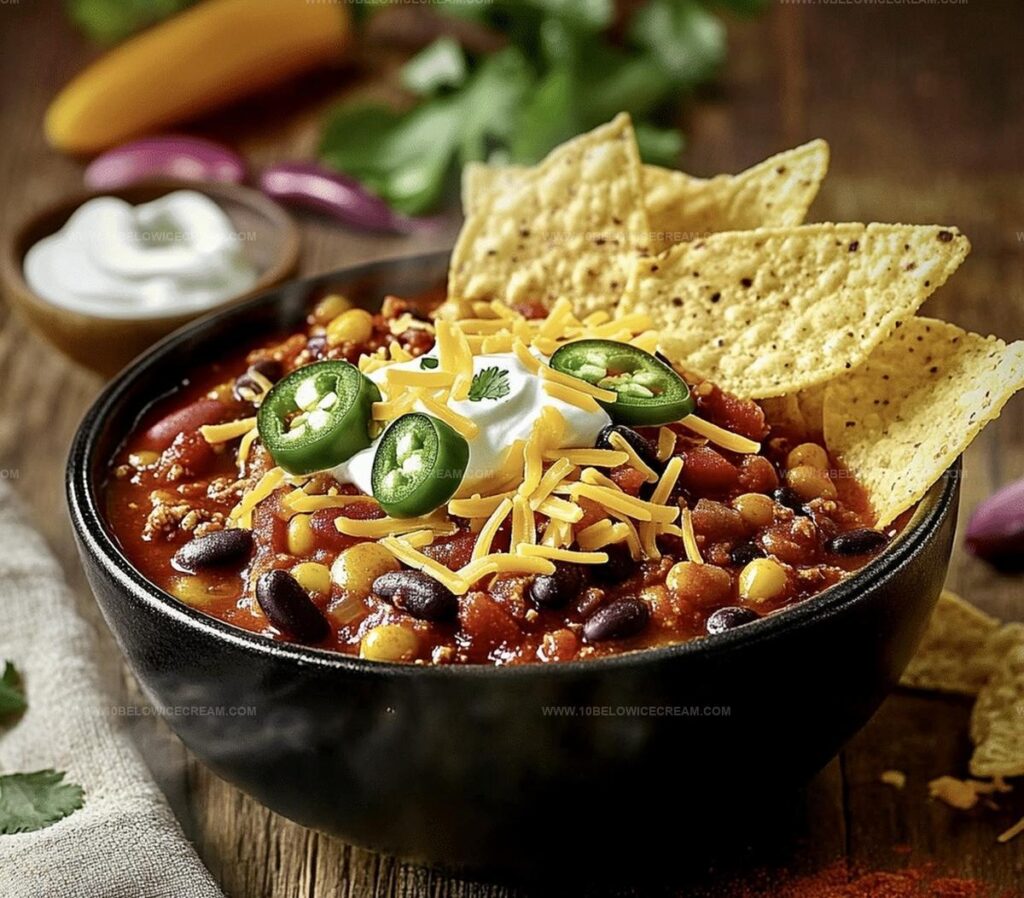 Bold Taco Chili Recipe for Cozy Crowd Favorites - 10 Below Ice-cream