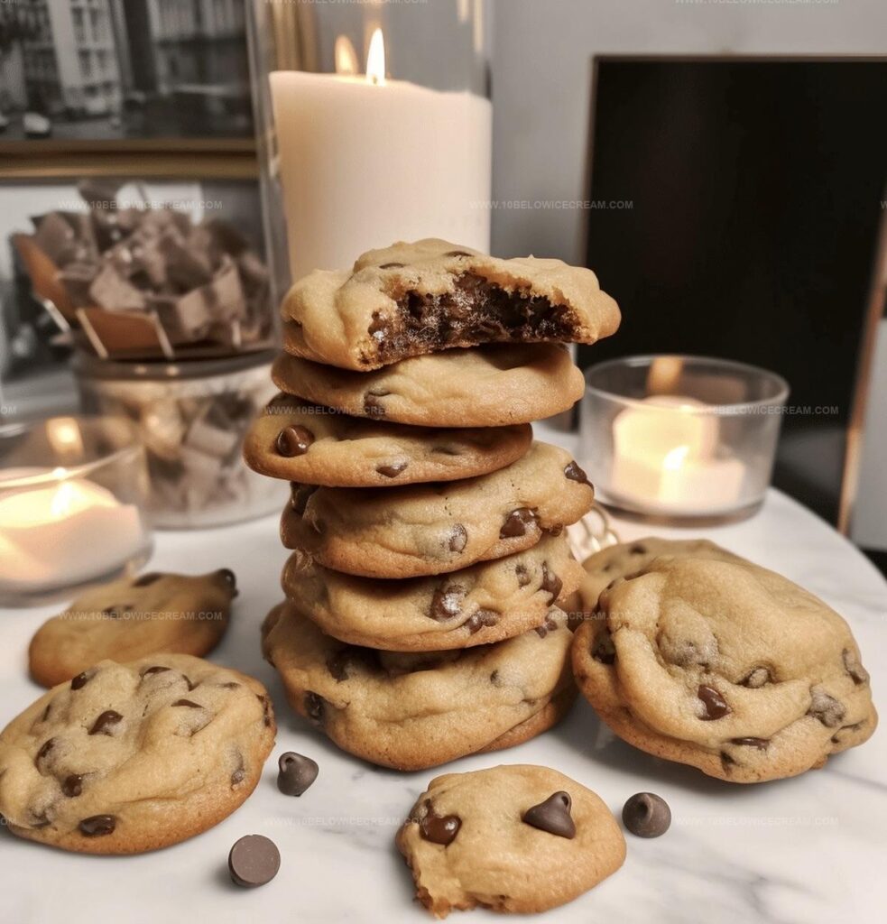 Chunky NYC Style Chocolate Chip Cookies Recipe to Bake - 10 Below Ice-cream