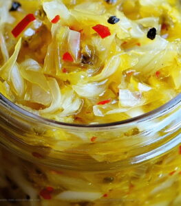 Sweet Cabbage Relish Recipe for All Seasons - 10 Below Ice-cream
