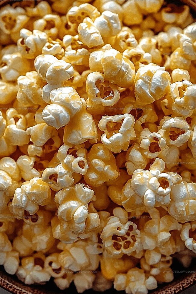 Quick & Gooey Marshmallow Caramel Popcorn Recipe for Movie Night - 10 Below Ice-cream