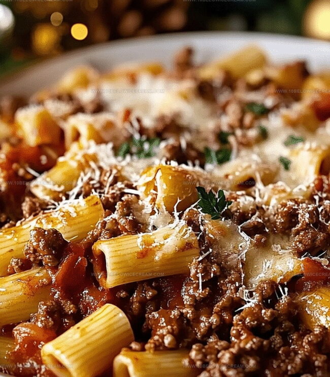 Creamy Ground Beef Pasta Recipe for Busy Evenings - 10 Below Ice-cream